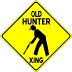 Old Hunter Xing — Yield Sign – Krazy Signs